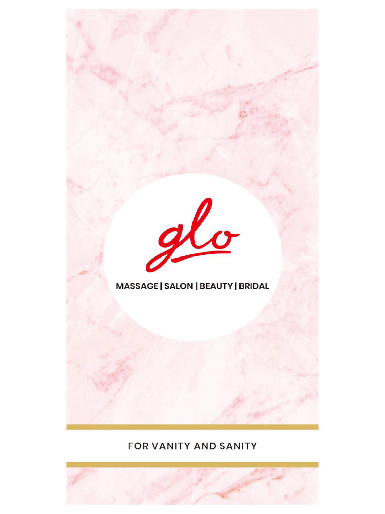 Glo Bali Treatment Menu 2024 | PDF