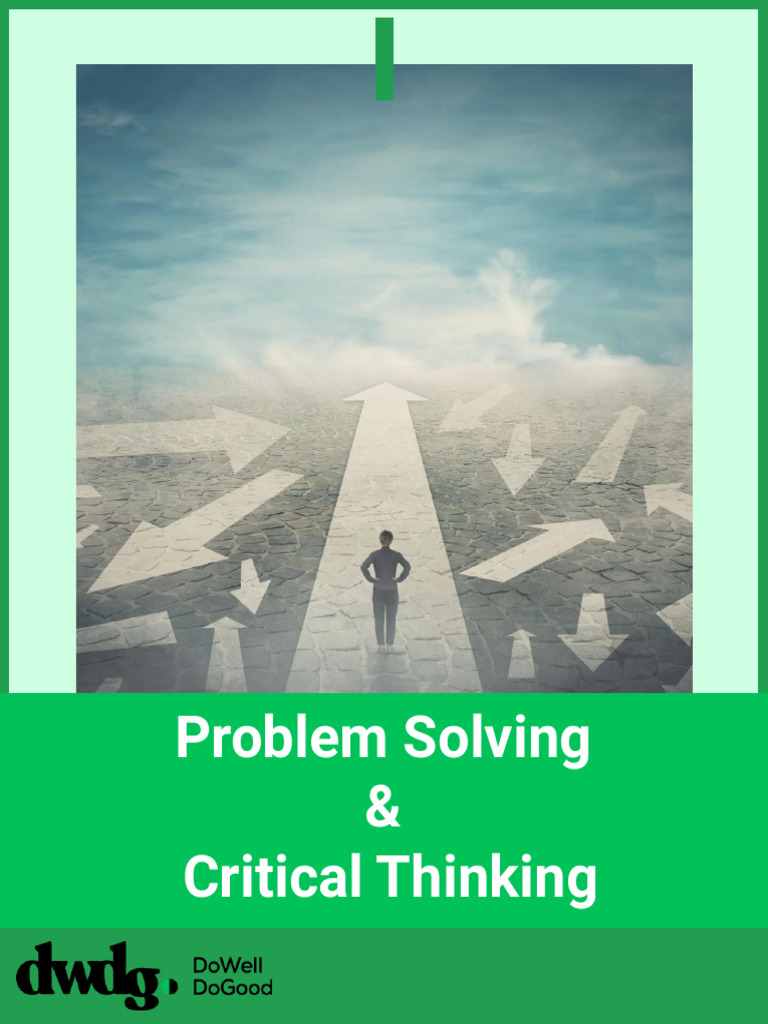 NextGenLeaders ProblemSolving&CriticalThinking Workbook | PDF ...