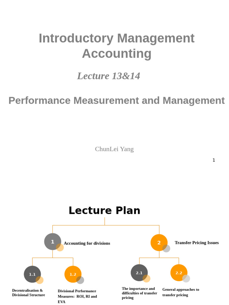 Management Accounting: Performance Metrics | PDF | Investing | Equity ...