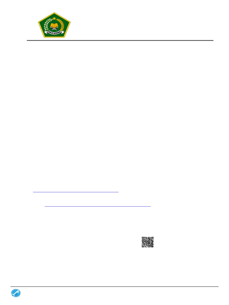 Surat SP Madrasah - Lampiran | PDF