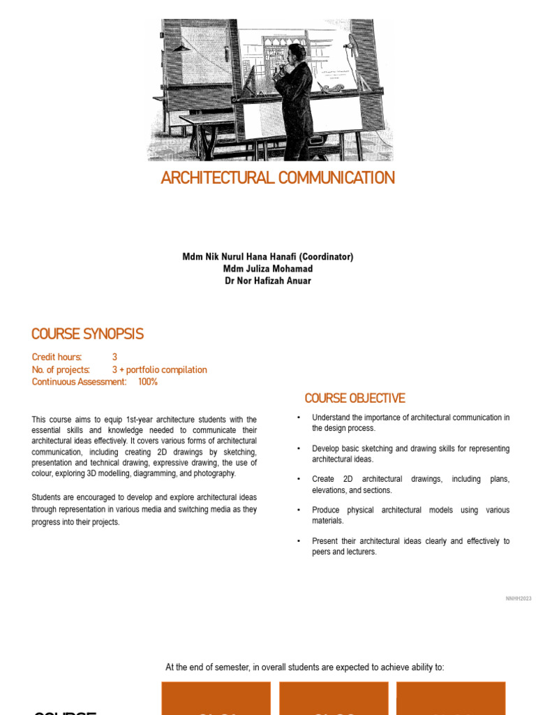 Intro To Architectural Communication | PDF | Conceptual Model | Drawing
