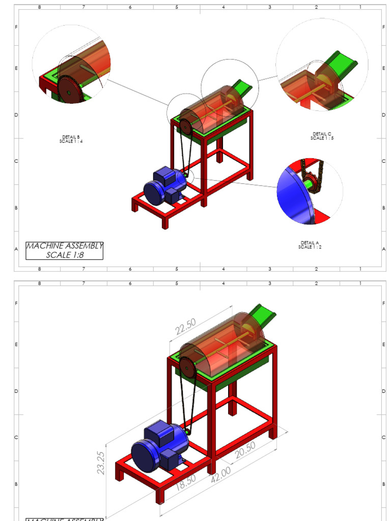 Machine Assembly Chain Drive | PDF | Manufactured Goods | Mechanical ...