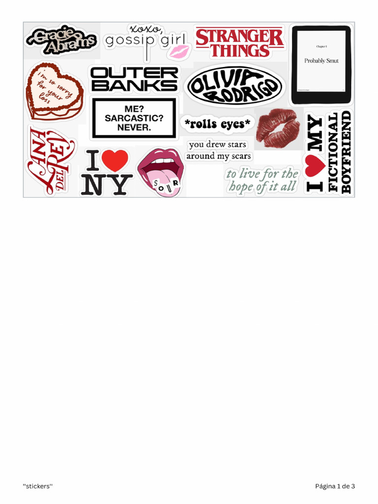 ''Stickers'' PDF | PDF