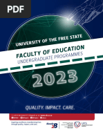 UCT 2025 Undergraduate Application Guide | PDF | University And College ...