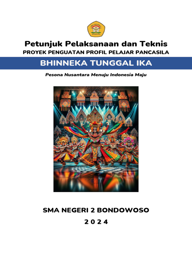 Juknis P5 Bhinneka Tunggal Ika - 2024 | PDF