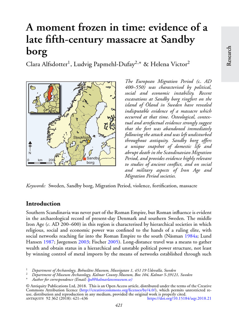 Alfsdotter, Clara, Ludvig Papmehl-Dufay and Helena Victor (2018 ...