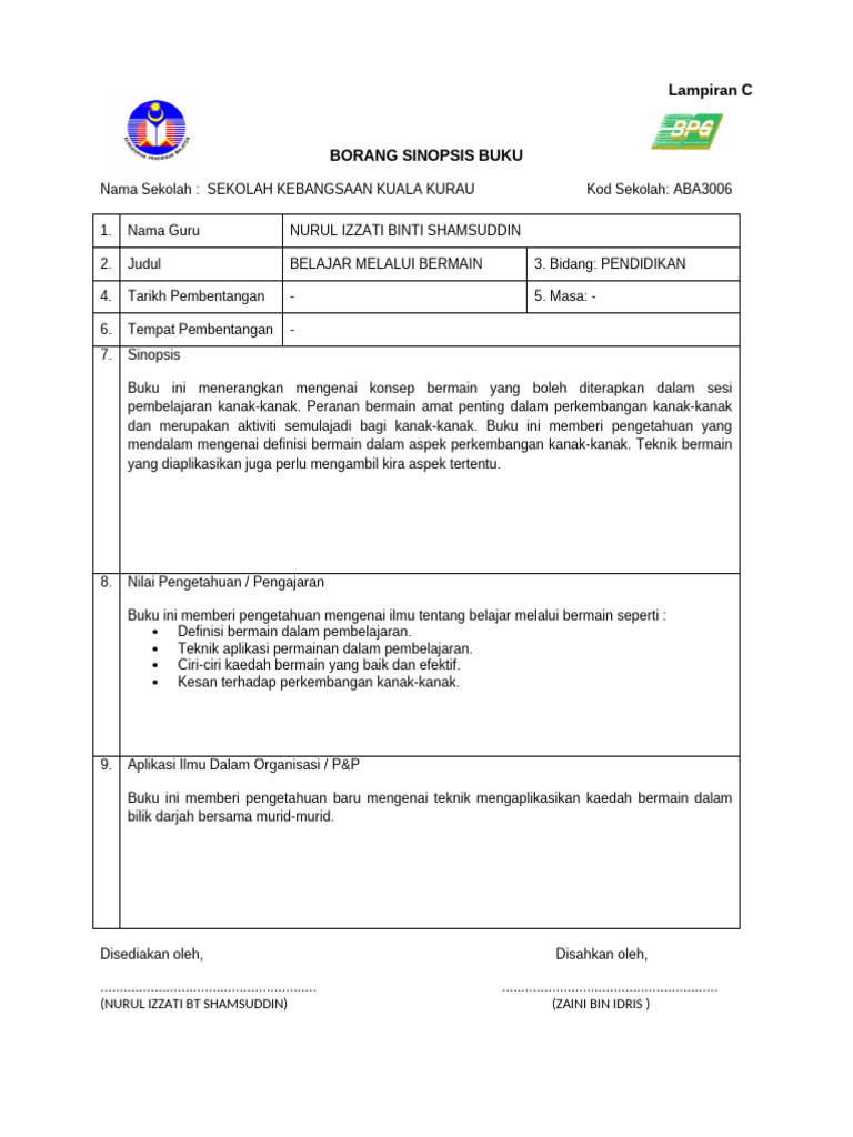 Ulasan Buku SPLKPM 2025: Belajar Bermain | PDF | Kesehatan Holistik