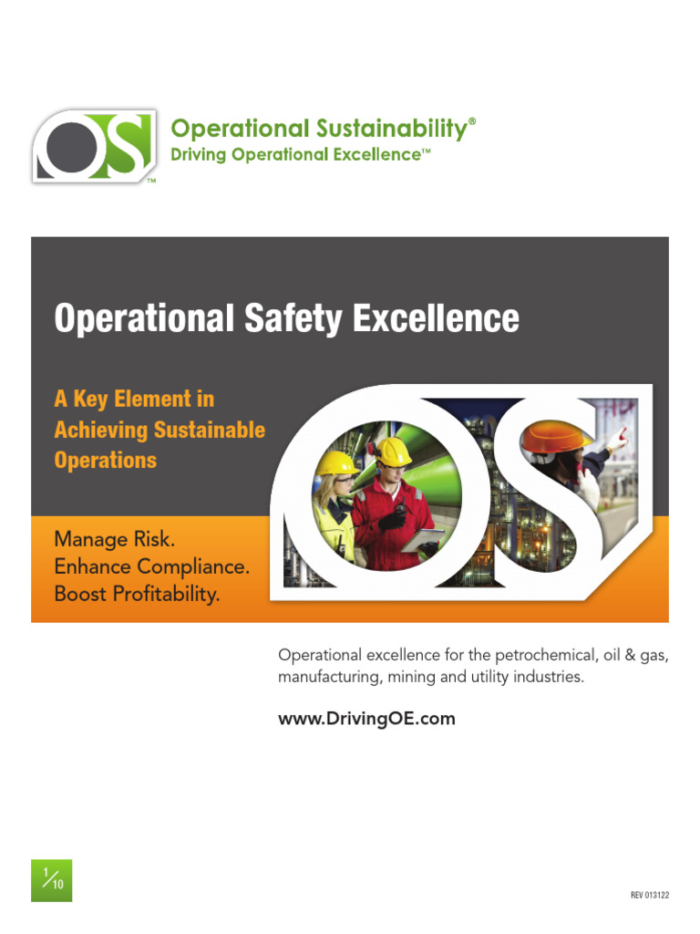 Operational Safety Excellence | PDF | Leadership | Safety