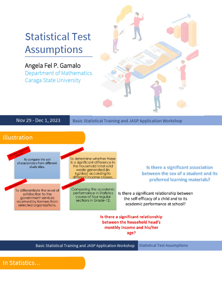 Statistical Test Assumptions | PDF | Statistics | Variance