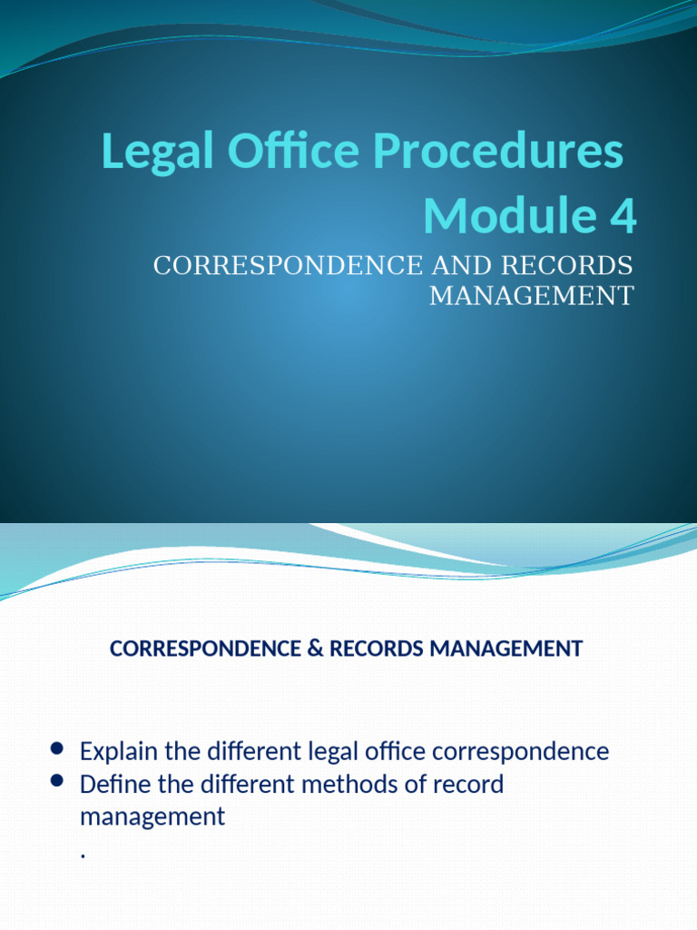 Legal Module 4 | PDF | Complaint | Deed