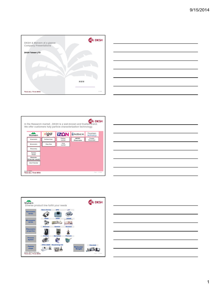 Nano ZS90講義 | PDF | Electrophoresis | Colloid