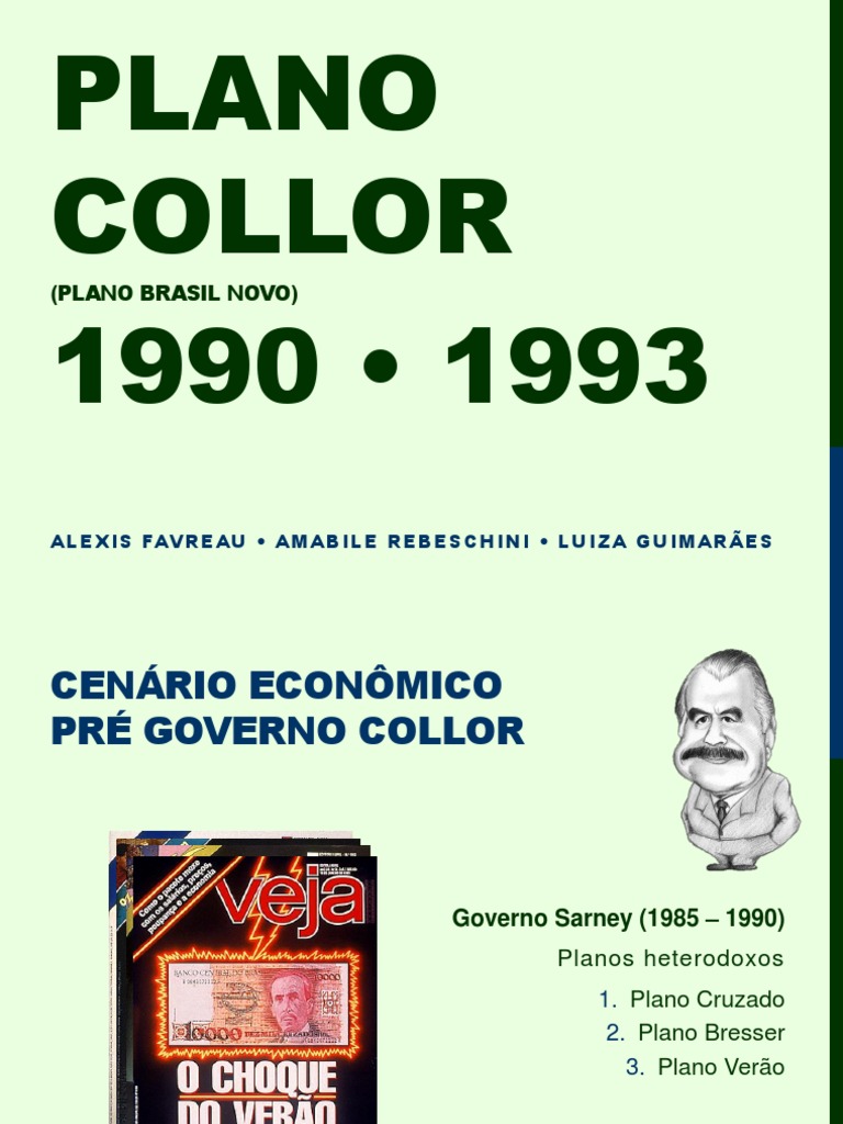 Plano Collor | PDF | Inflação | Política monetária