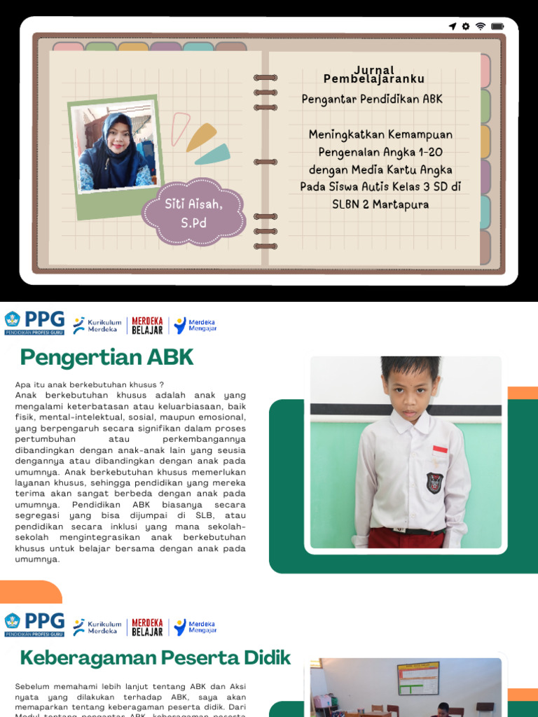 Jurnal Pendidikan Anak Berkebutuhan Khusus - SITI AISAH | PDF