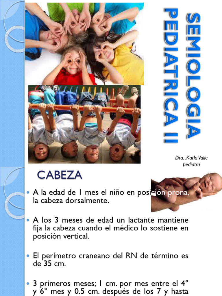 Semiologia Pediatrica II Tema 2 | PDF | Abdomen | Tiroides