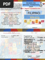 Pambungad Na Salita para Sa Buwan NG Wika | PDF