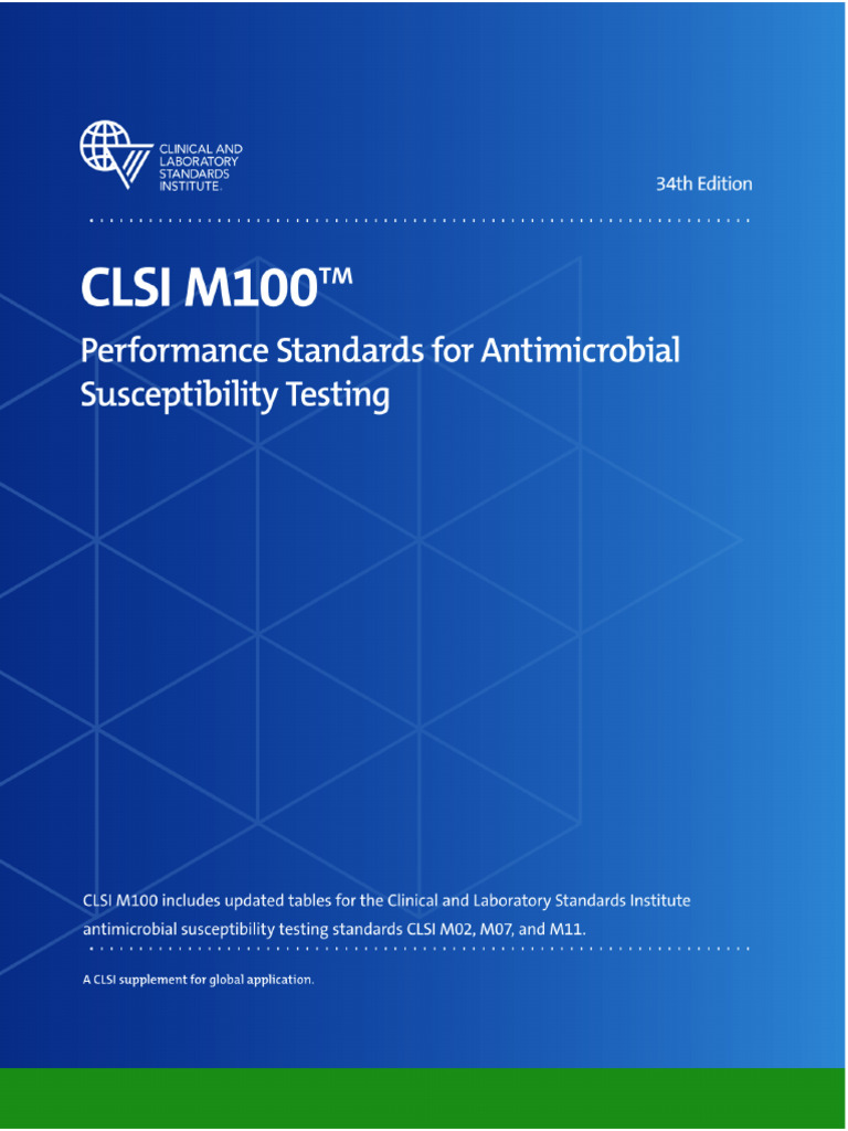 Clsi m100 Ed34 - 2024-Pantalla | PDF