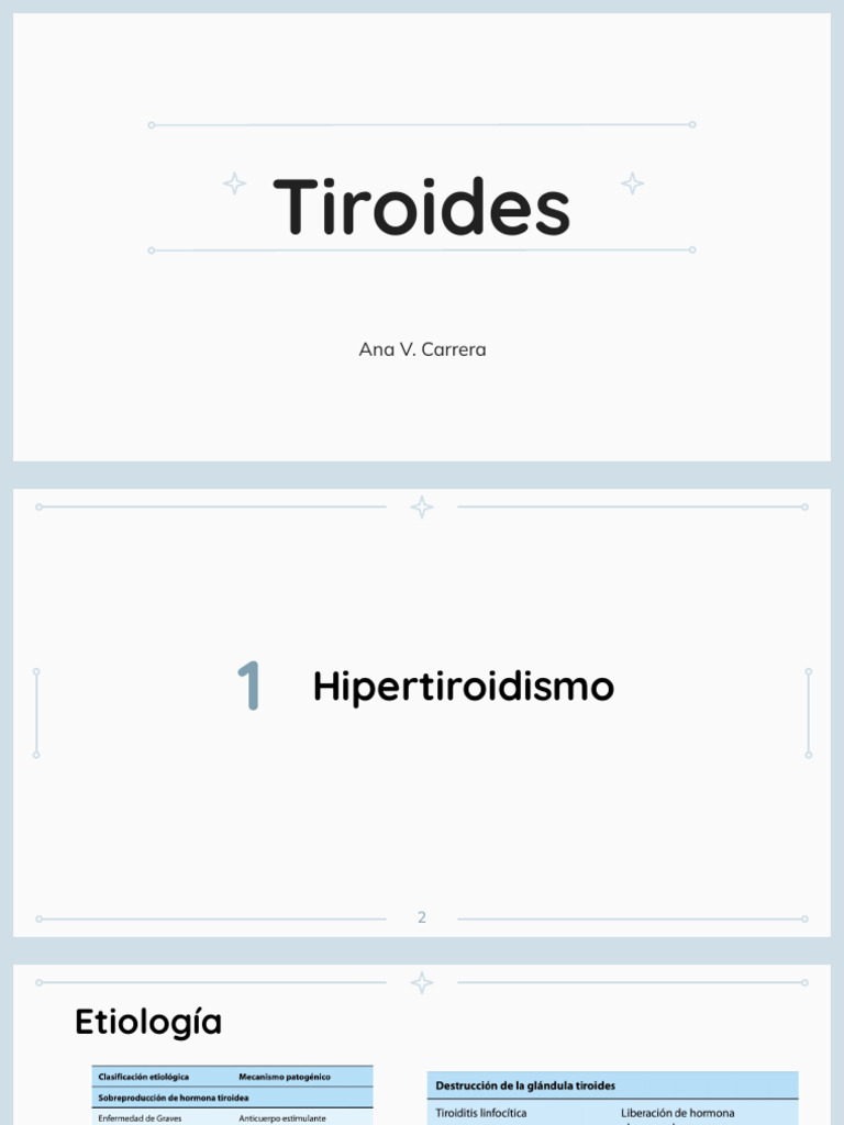 Tiroides | PDF | Tiroides | Hormona estimulante de la tiroides