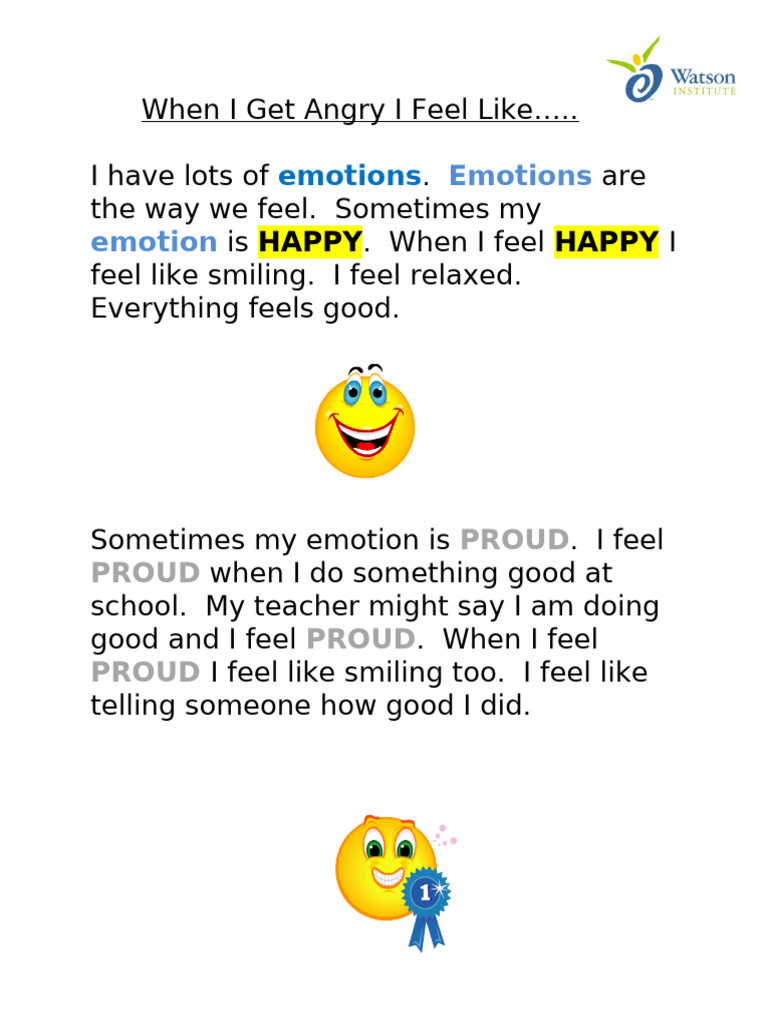 Managing Anger and Emotions Guide | PDF | Self-Improvement