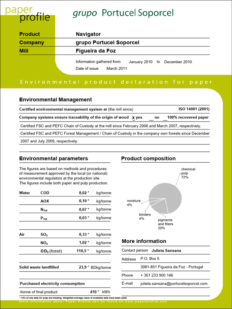 Pe en Paper Profile Navigator 00 Iss 01032011 | PDF | Economy And The ...