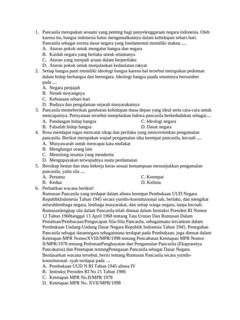 PAS PKN VIII SMT 1 | PDF