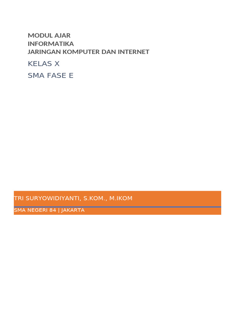 Modul Ajar 4 (1) | PDF