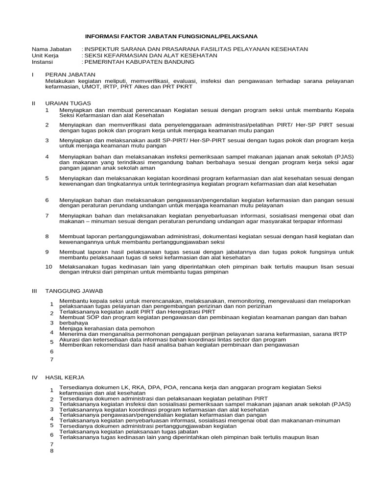 Inspektur Sarana Prasarana Kantor | PDF | Komputer