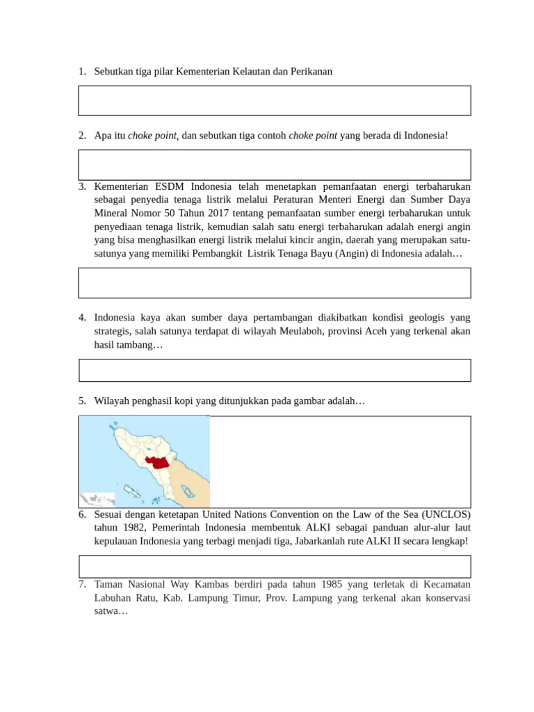 Soal Geo | PDF | Perjalanan | Sains & Matematika