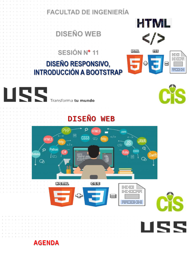 Diseño Responsivo, Introducción A Bootstrap | PDF | Bootstrap (marco frontal) | Monitor de ...