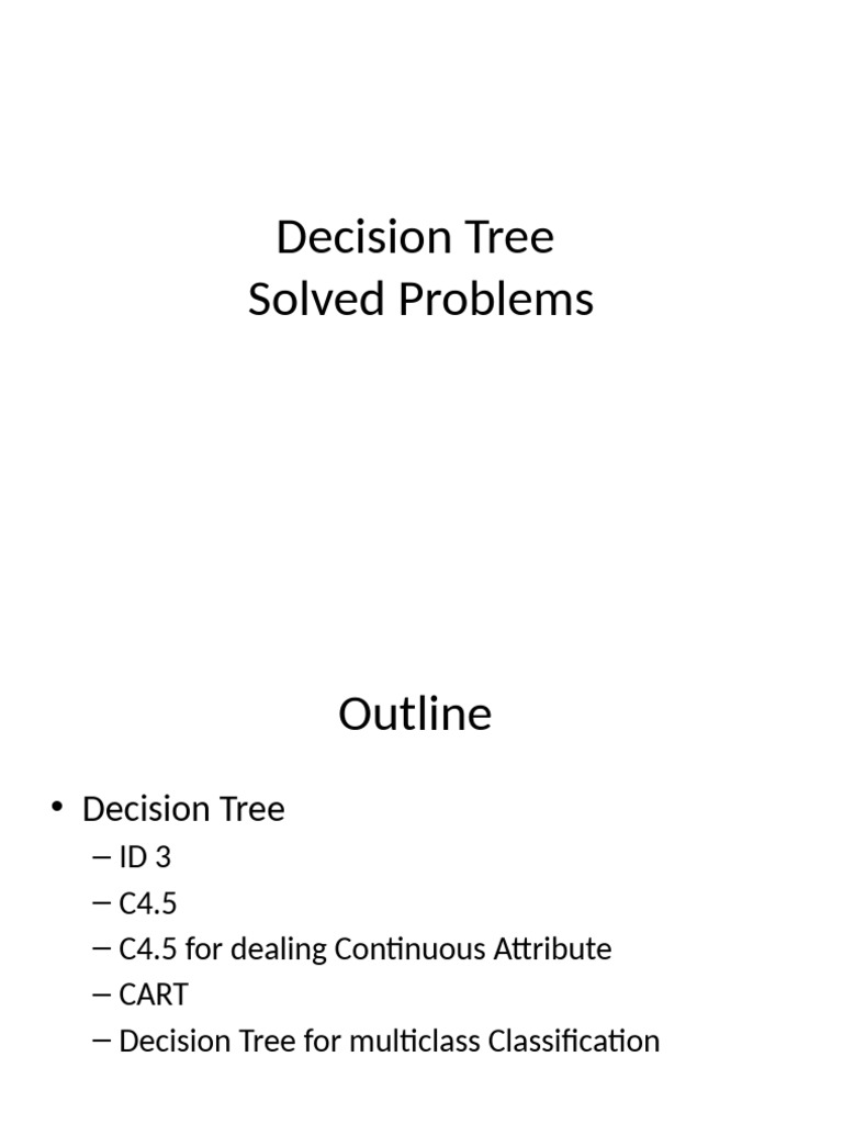 Decision Tree Analysis Guide | PDF | Statistical Classification | Artificial Intelligence