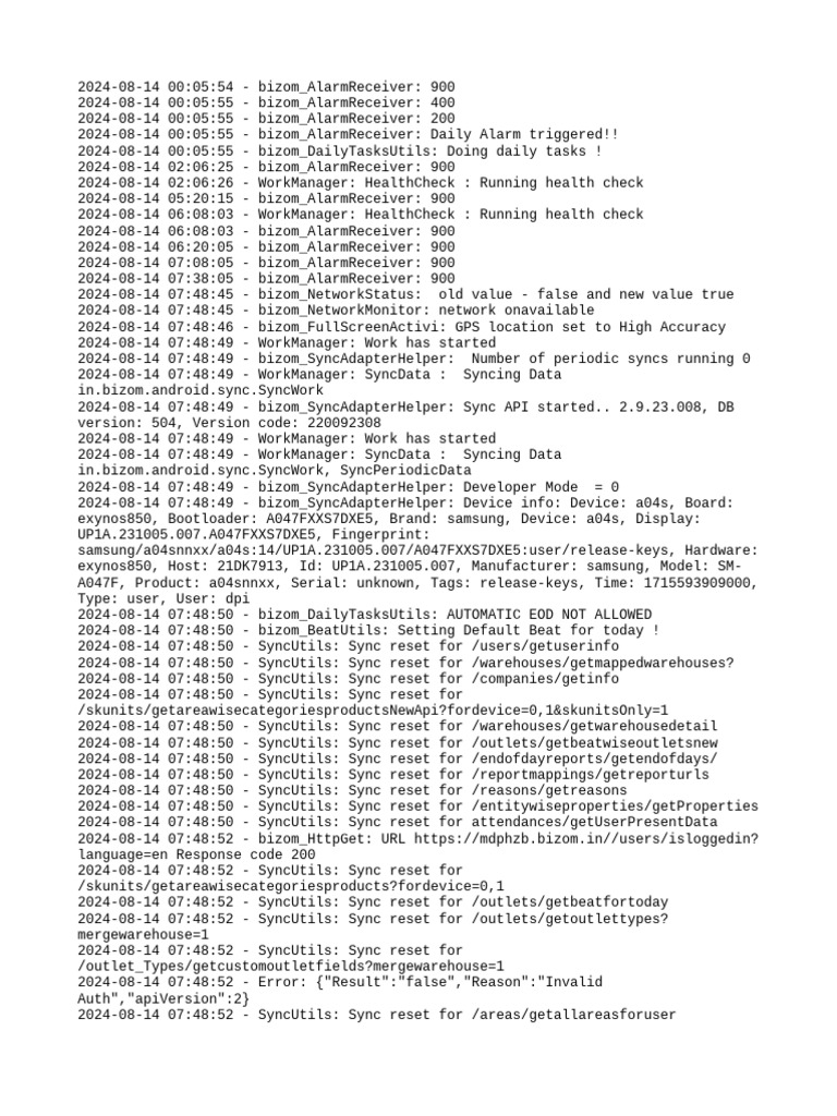 Logg_20240814 | PDF | Computer Architecture | System Software
