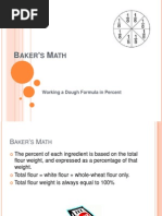 Baker S Math Cheat Sheet | PDF | Sourdough | Breads