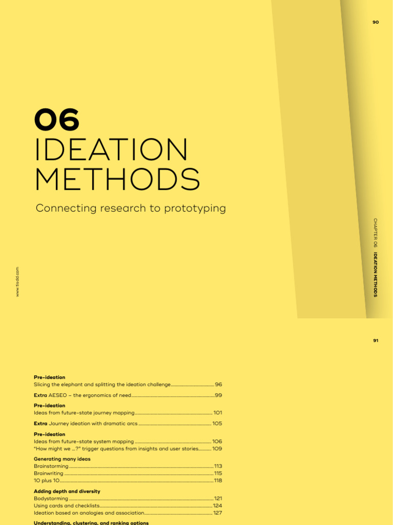 5b2802db023663cbf800bb3e Tisdd Method Ch06 | PDF | Brainstorming