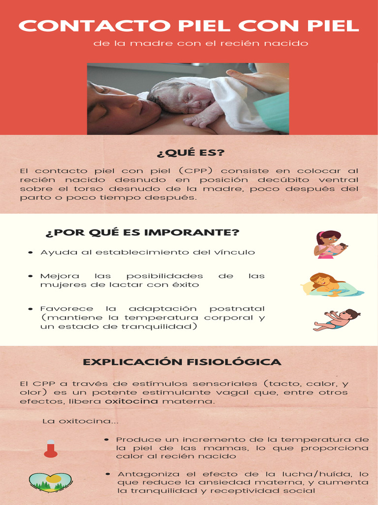 Contacto Piel Con Piel | PDF | Infantes | Parto