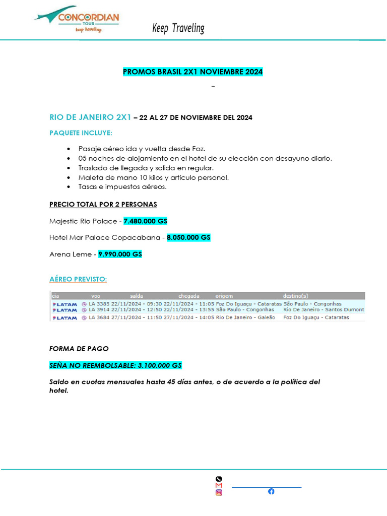 Brasil 2X1 Nov Foz 0805 | PDF | Documento de identidad | Transporte