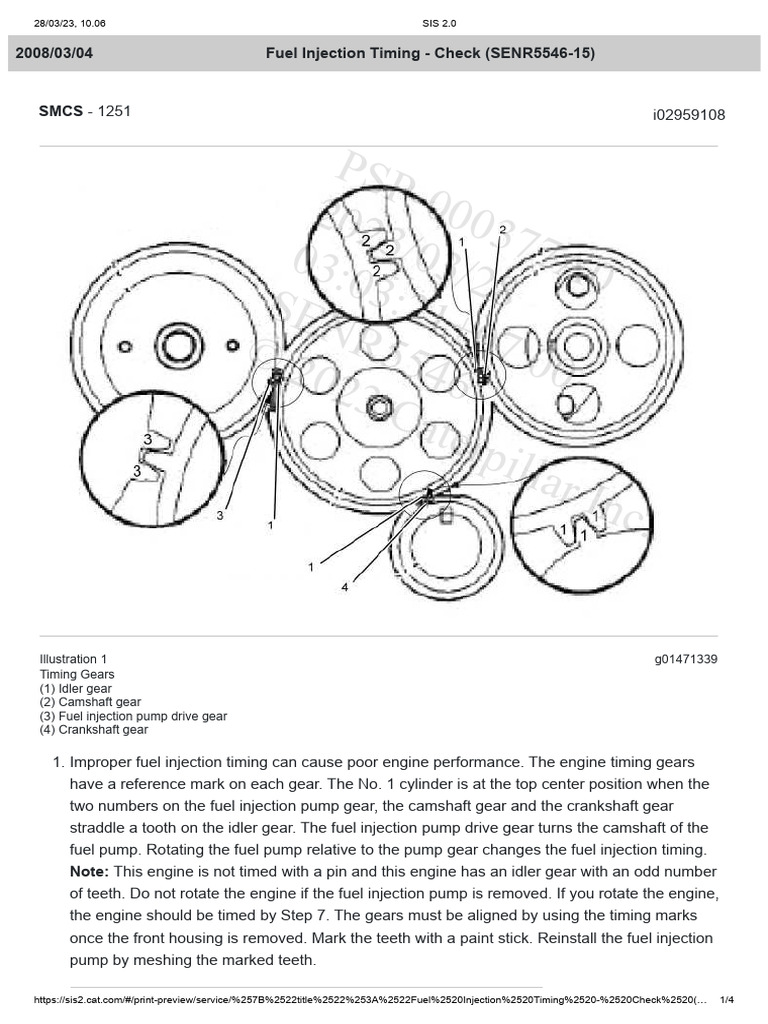 Timing Fip | PDF | Gear | Engines