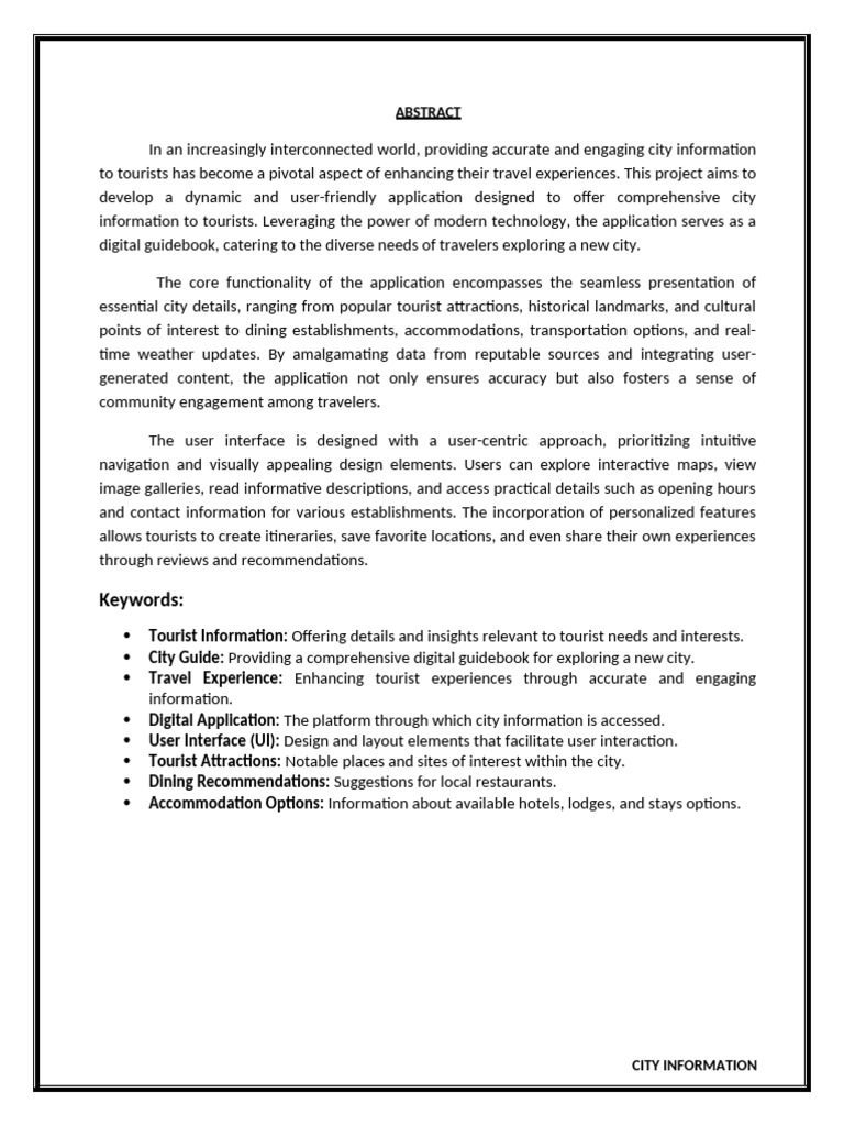 Report City Info | PDF | Html | Unit Testing