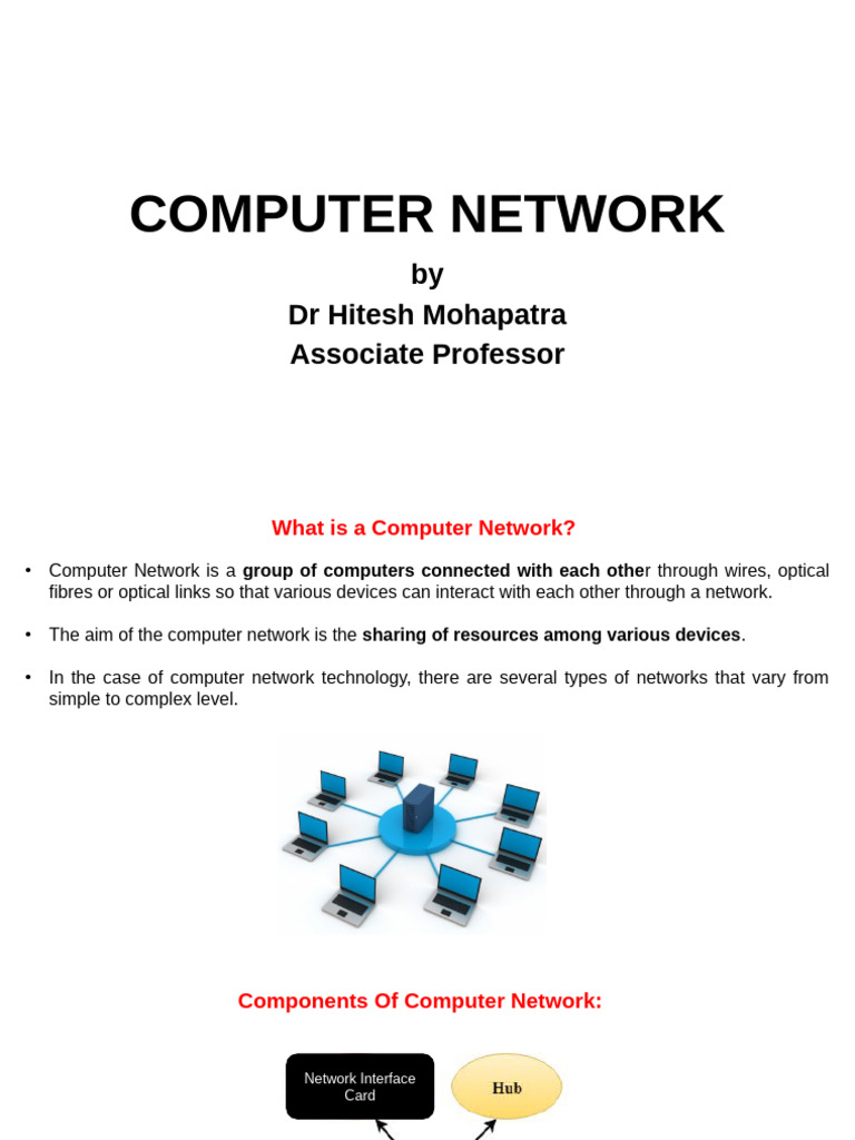 Introduction To CN | PDF | Client–Server Model | Computer Network