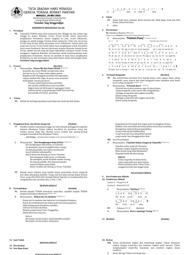 Tata Ihm 26 Mei 2024 | PDF