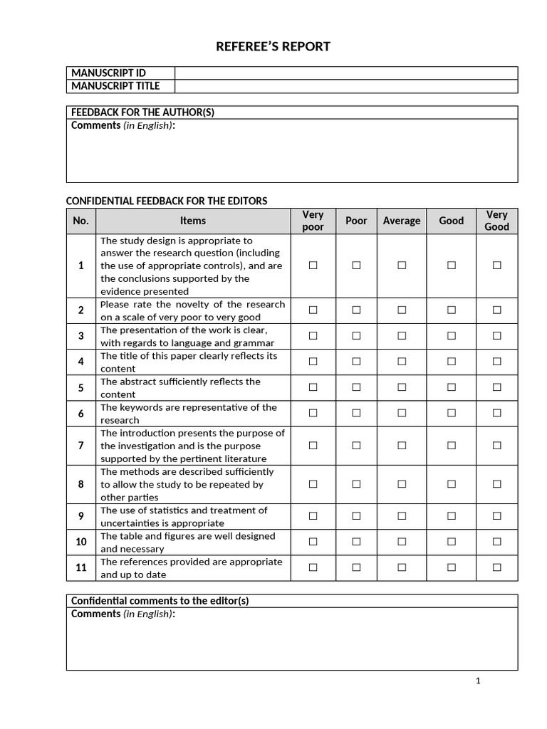 Reviewer Form | PDF