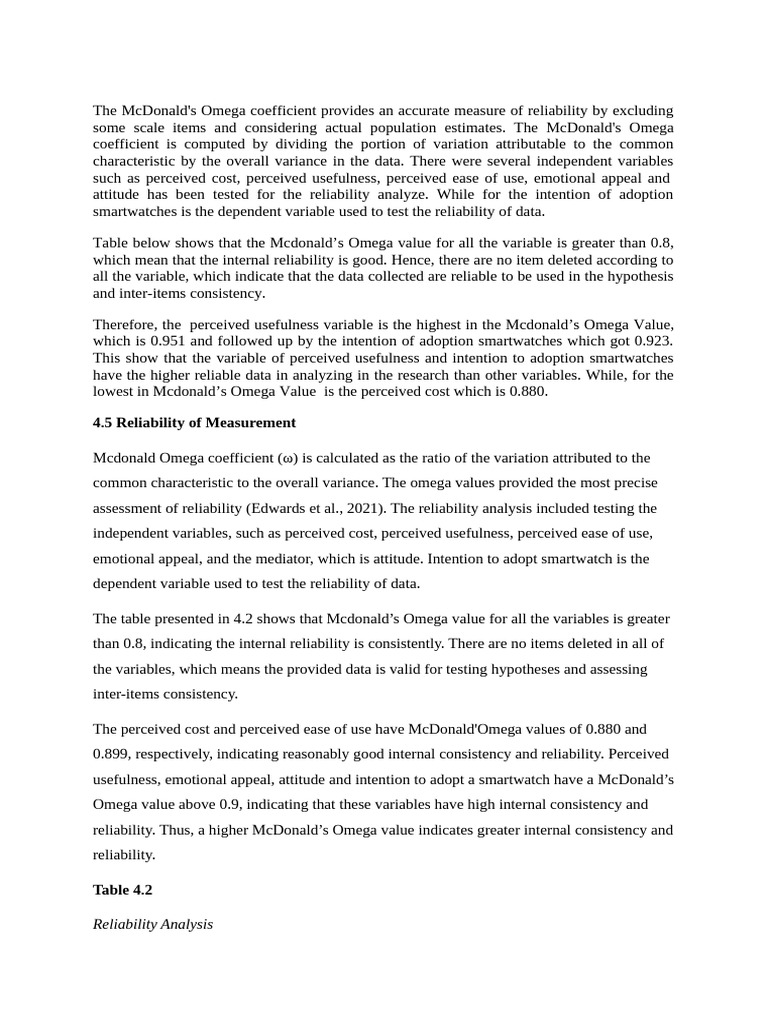 Chapter 4 Analysis and Results | PDF | Regression Analysis | Normal Distribution