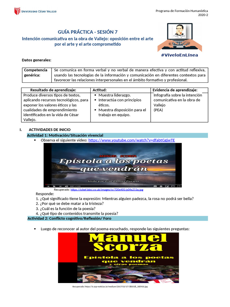 MATERIAL INFORMATIVO GUIA PRÁCTICA 7 | PDF | Infografia | Aprendizaje