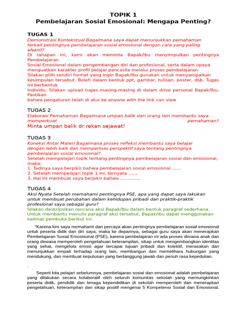 Modul Pembelajaran | PDF