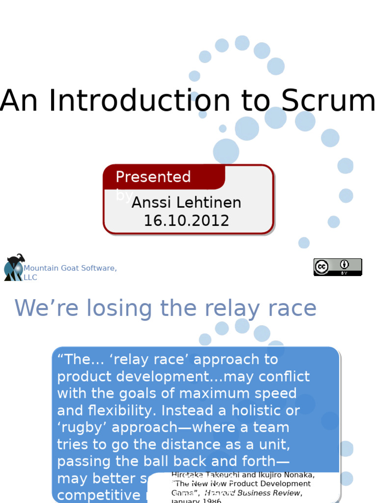 SCRUM 1 (GREAT) | PDF | Scrum (Software Development) | Software Engineering