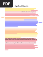 Significant Cigarettes by Rose Tremain | PDF