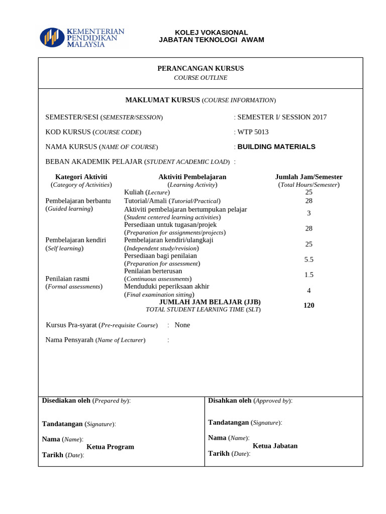 WTP 5013 Building Materials | PDF | Concrete | Cement