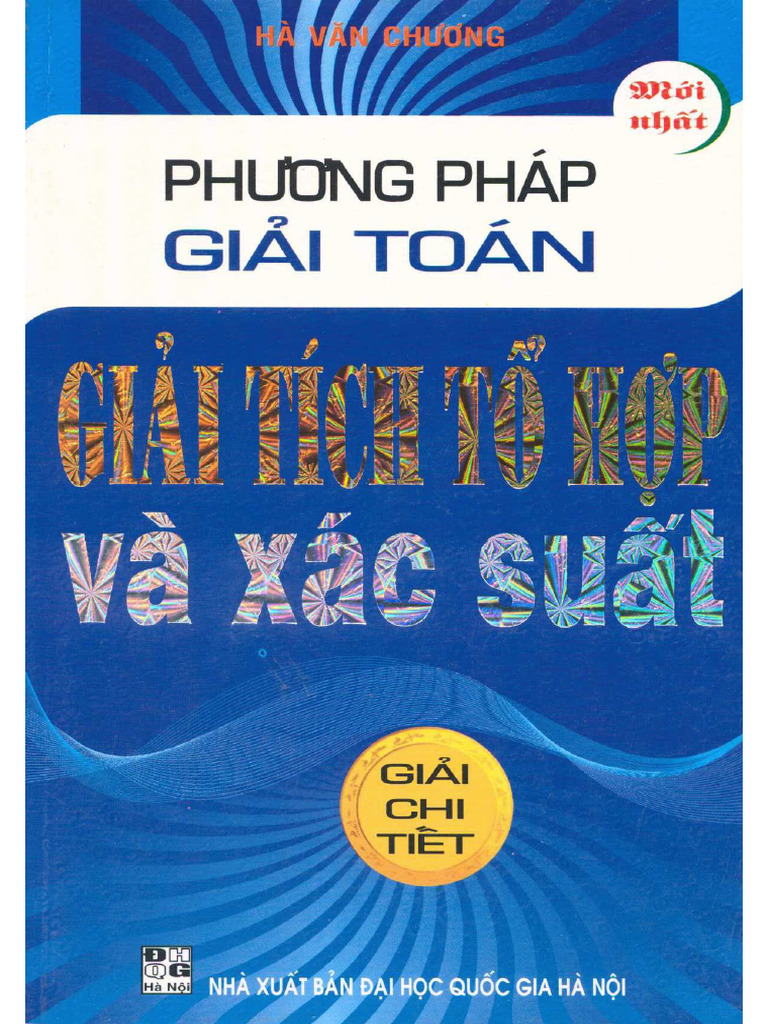 Phuong Phap Giai Toan Giai Tich To Hop Va Xac Suat | PDF