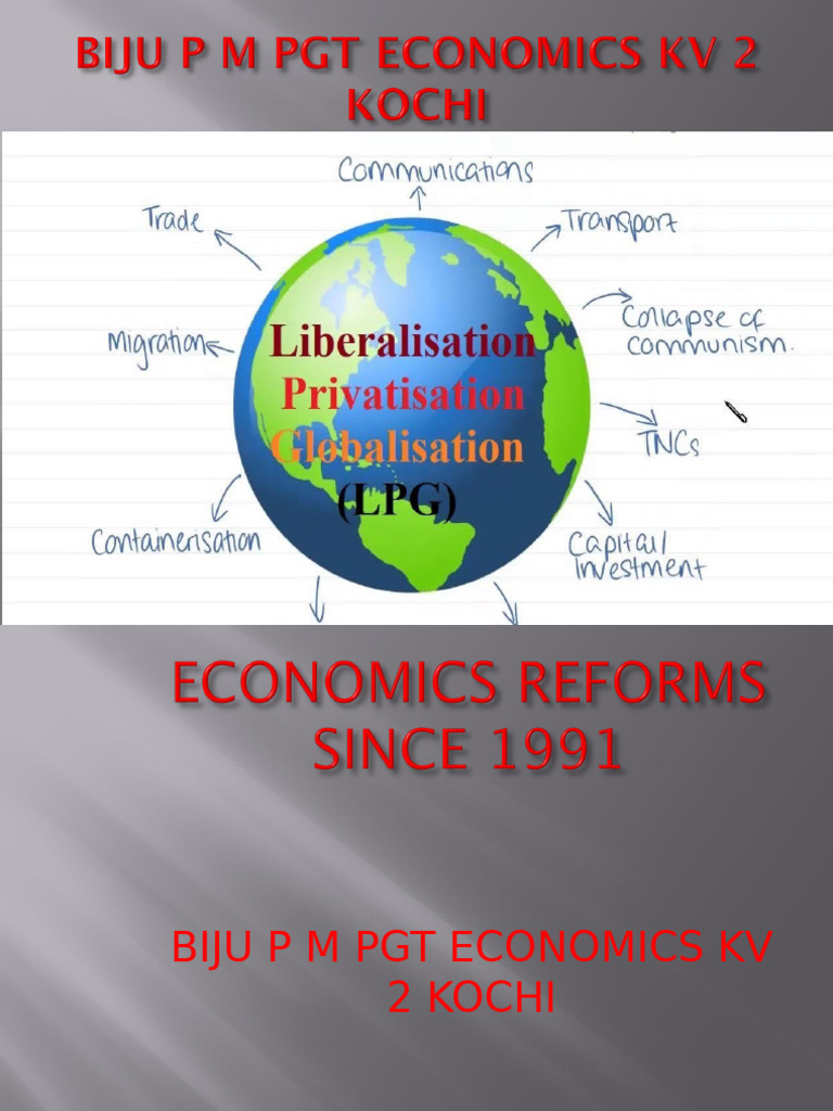 India's 1991 Economic Reforms Overview | PDF | Taxes | World Trade ...
