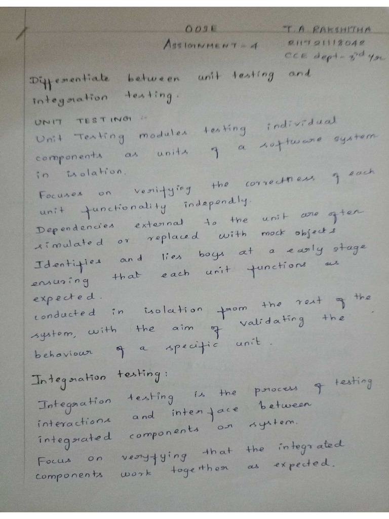 Oose Assignment - 4 | PDF