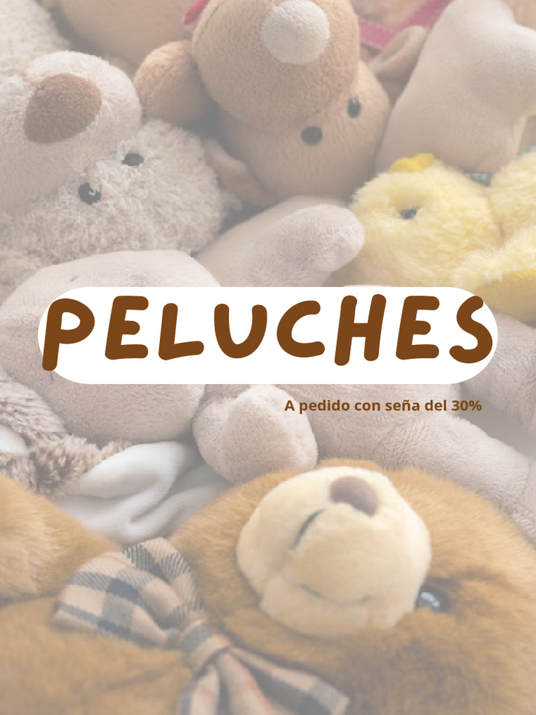 Catalogo Peluches | PDF
