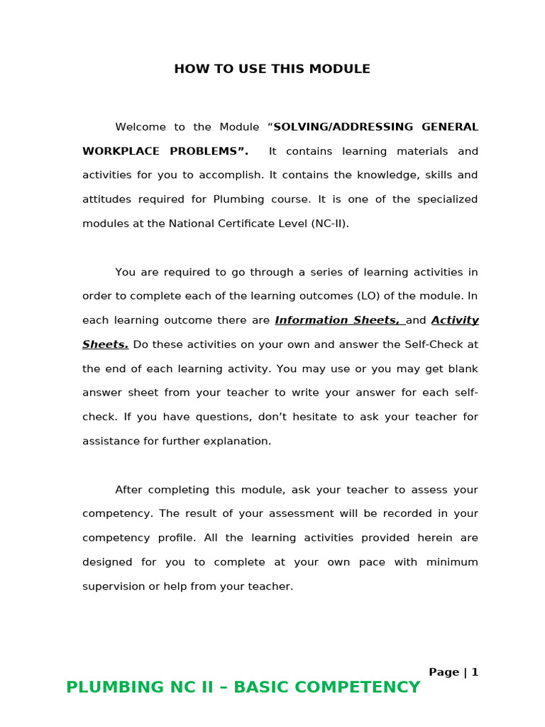 Cblm-Basic 3 | PDF | Learning | Educational Assessment